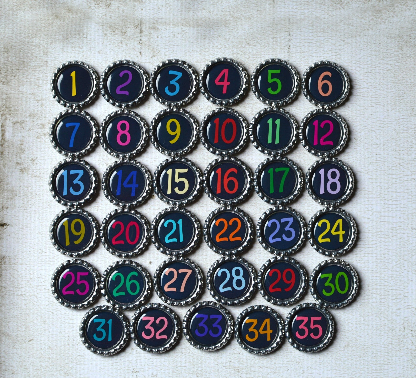 Number Magnets Kids Preschool Homeschool Learning Kids - Etsy