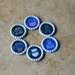 Police Support Magnets Thin Blue Line Bottlecap Magnets - Etsy