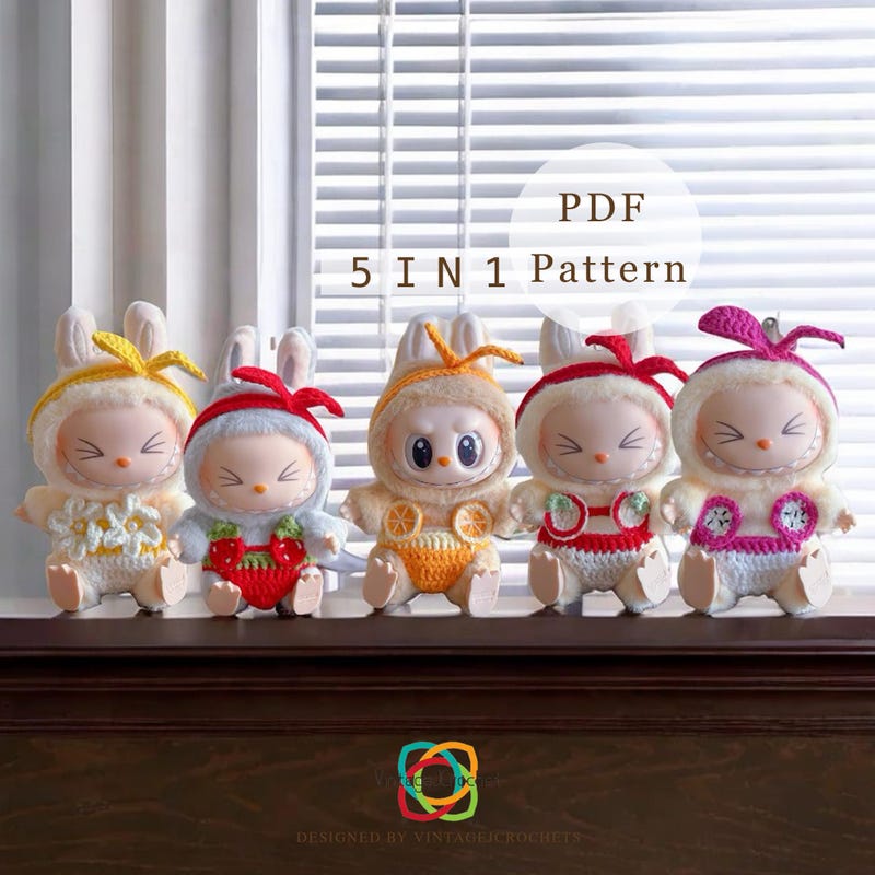 Labubu Pajamas for Labubus - Etsy