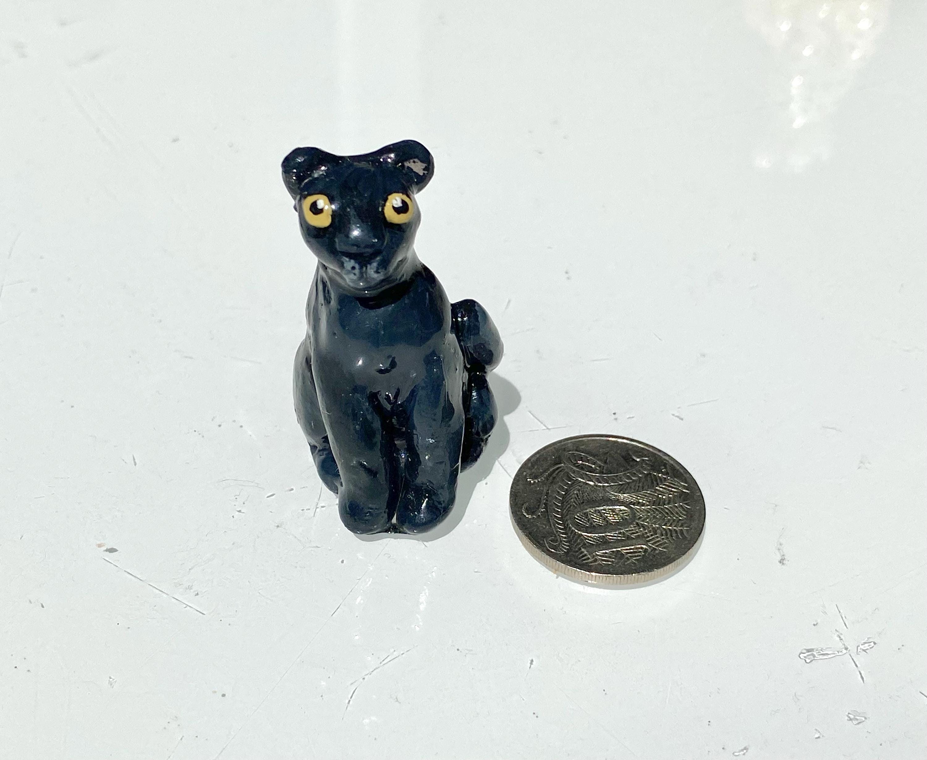 Handmade Big Cat Figurines: Tiger, Leopard, Cheetah, Snow Leopard ...