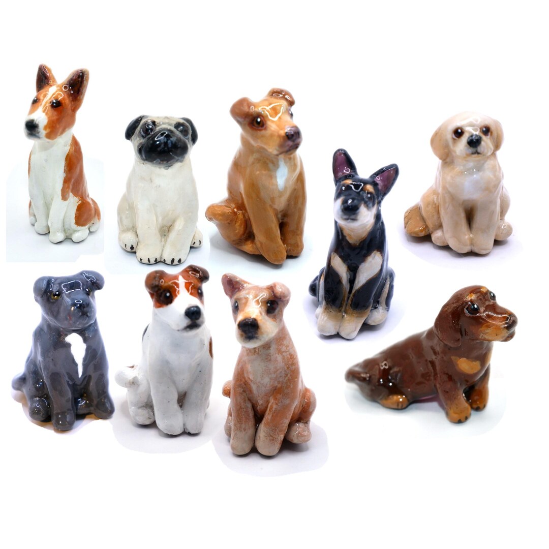 Handmade DOG Sculpture : Dachshund, Benji, Jack Russel, Blue Heeler ...