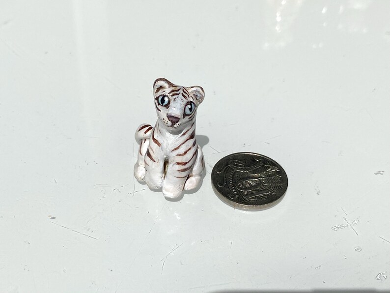 Handmade Big Cat Figurines: Tiger, Leopard, Cheetah, Snow Leopard ...