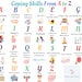 Coping Skills From A to Z, Alphabet Coping Skills, Social Emotional ...