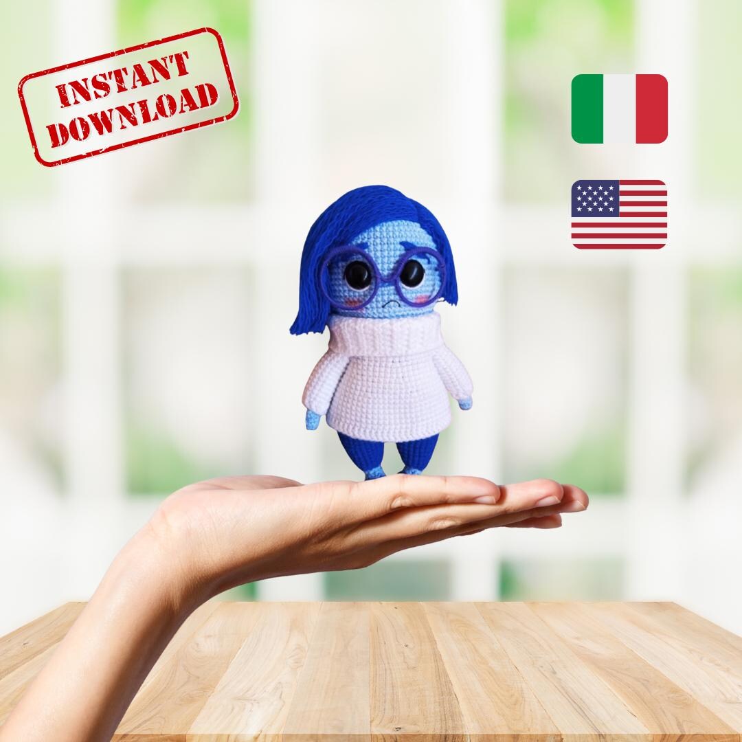 Amigurumi Pattern Sadness, Crochet Pattern, Crochet Pattern Amigurumi ...