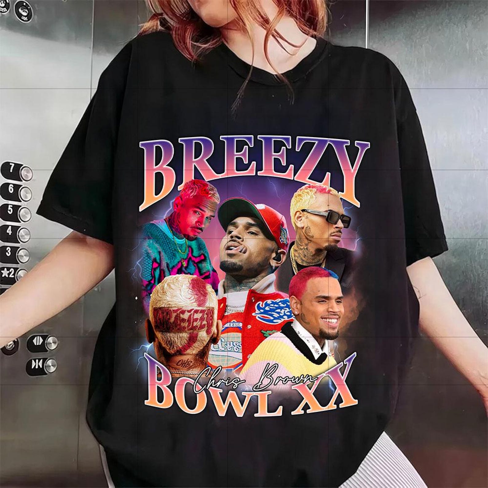 Chris Brown Breezy Bowl Tour 2025 PNG Bundle: T-shirt & Mug Designs ...