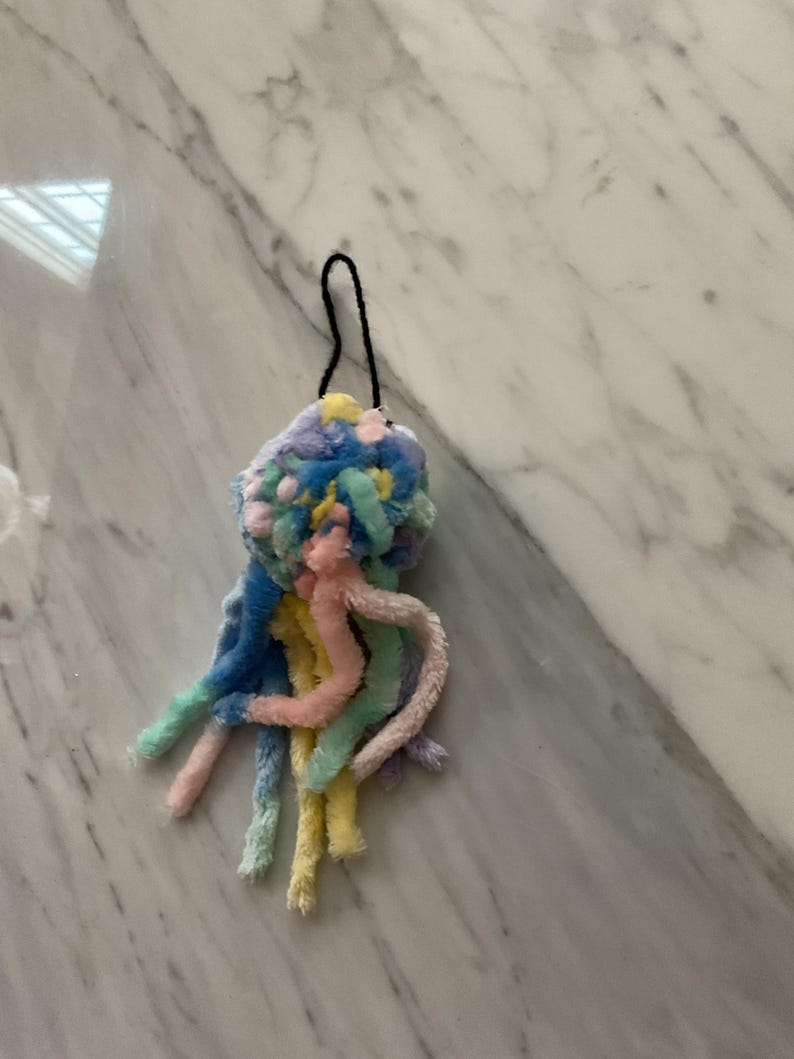 Crochet Jellyfish Ornament - Etsy