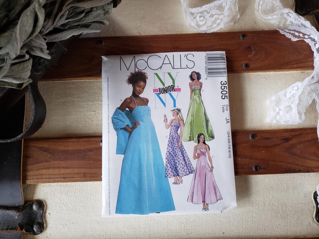 Vintage Mccall's Sewing Pattern 3505 Uncut Unused Multiple Sizes Looks ...