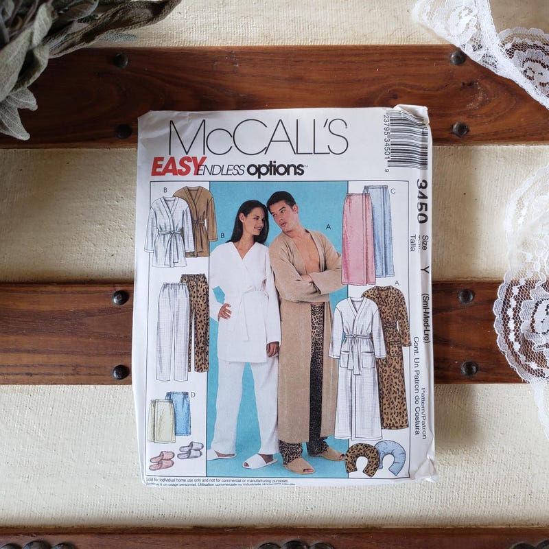Mccall Pajama Patterns - Etsy