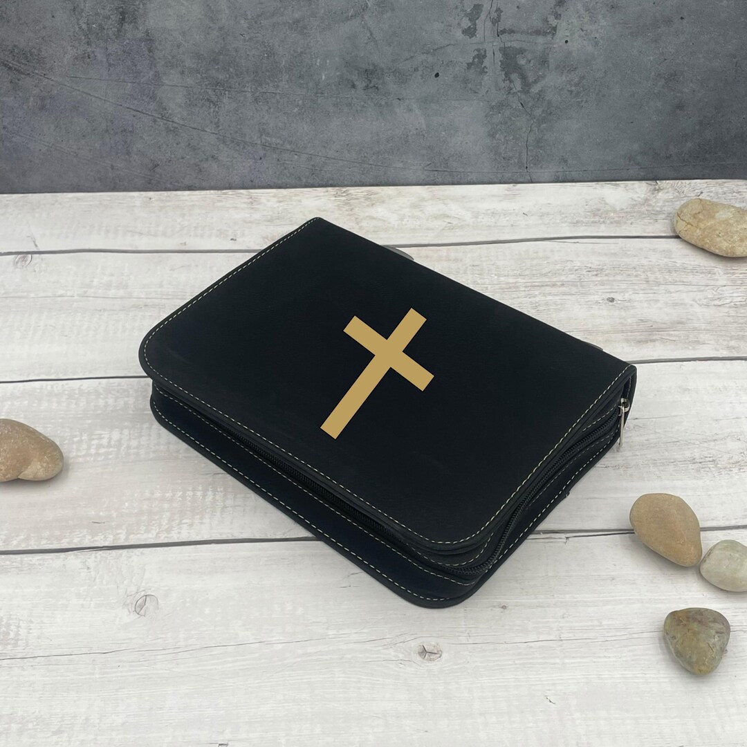 Leather Personalized Bible Cover, Custom Engraved Bible Cover ...