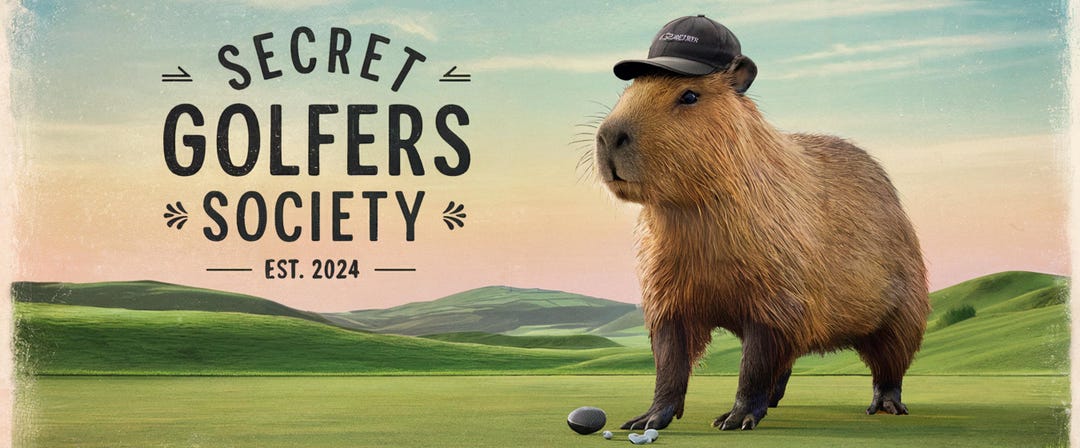 Capybara Golf Mug, Cute Animal Cup, Cute Golf Lover Gift, Funny Animal ...