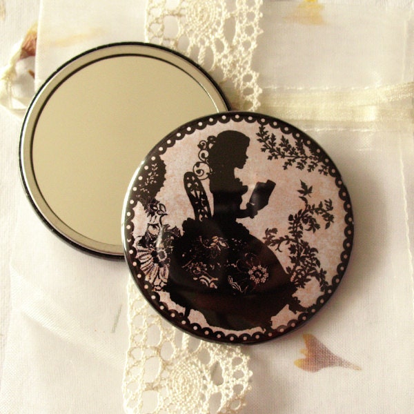 Pocket Mirror Miss Shadow Book - Etsy