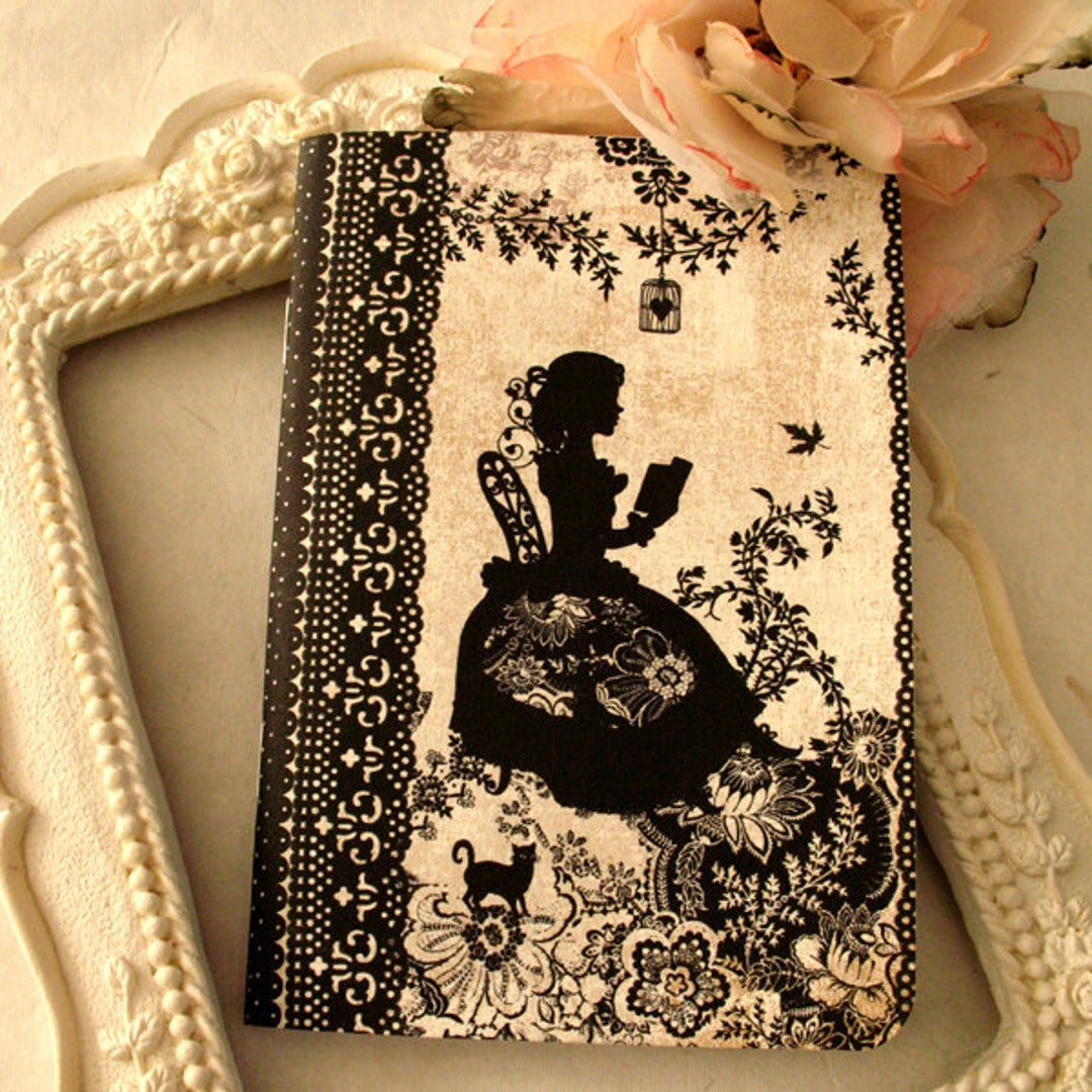 Mini Notebook Miss Shadow Book - Etsy