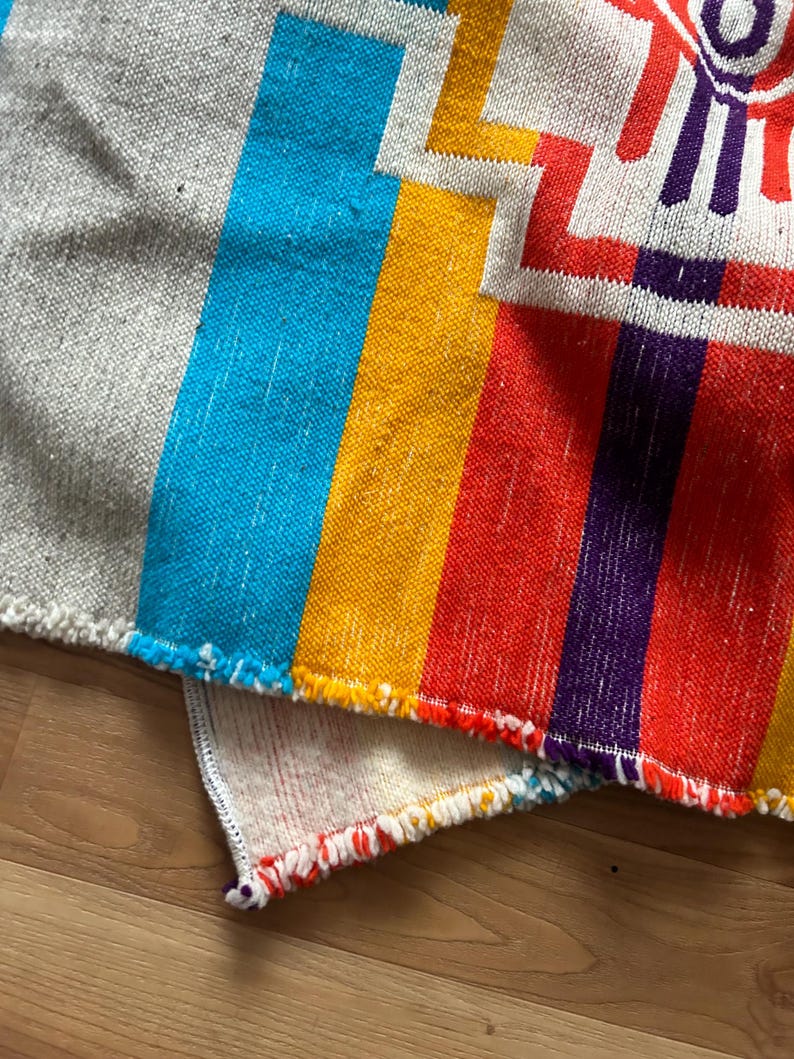 New 100% Wool Poncho Style Mapuche Made in Ecuador Poncho - Etsy