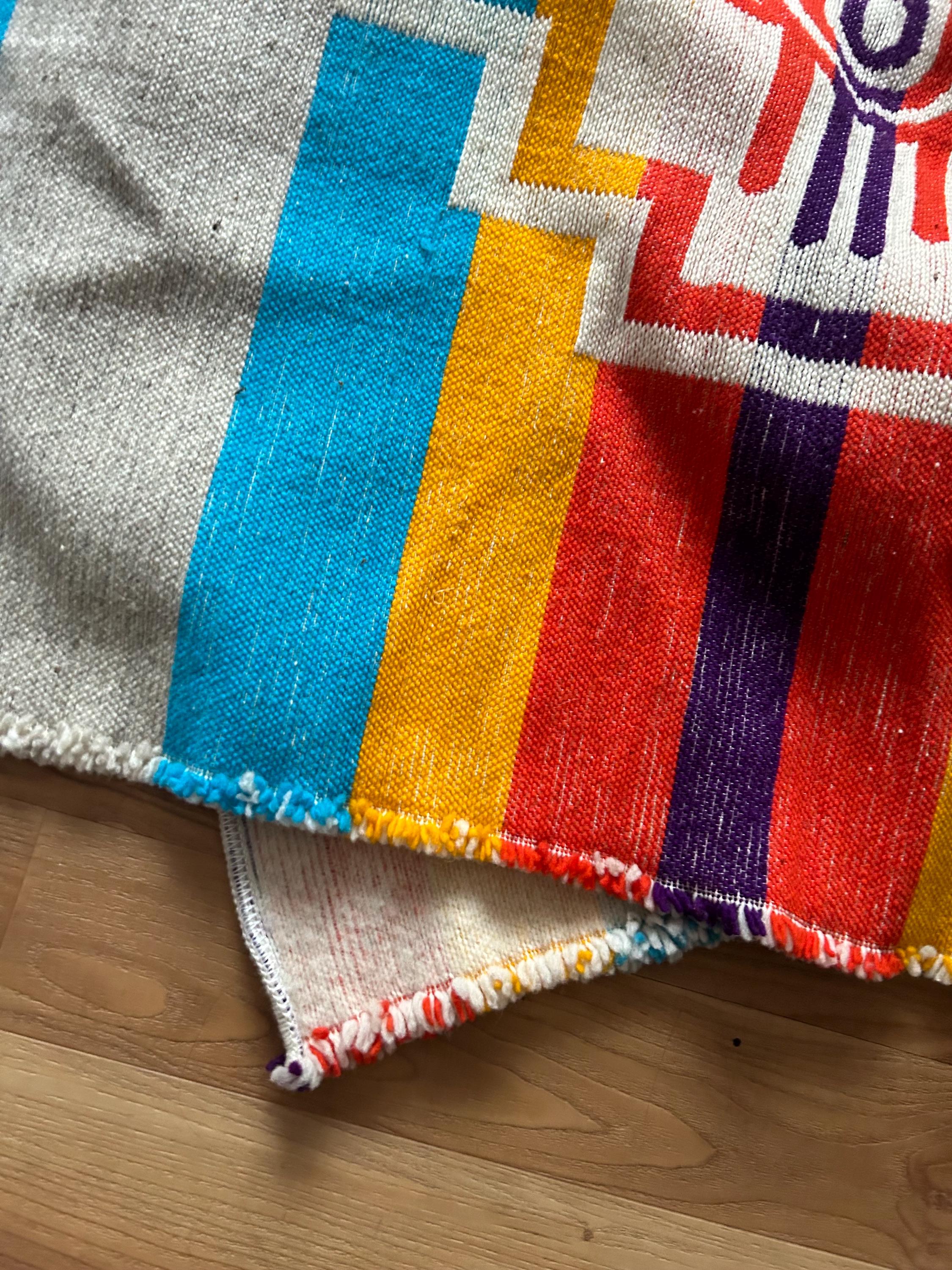 New 100% Wool Poncho Style Mapuche Made in Ecuador Poncho - Etsy