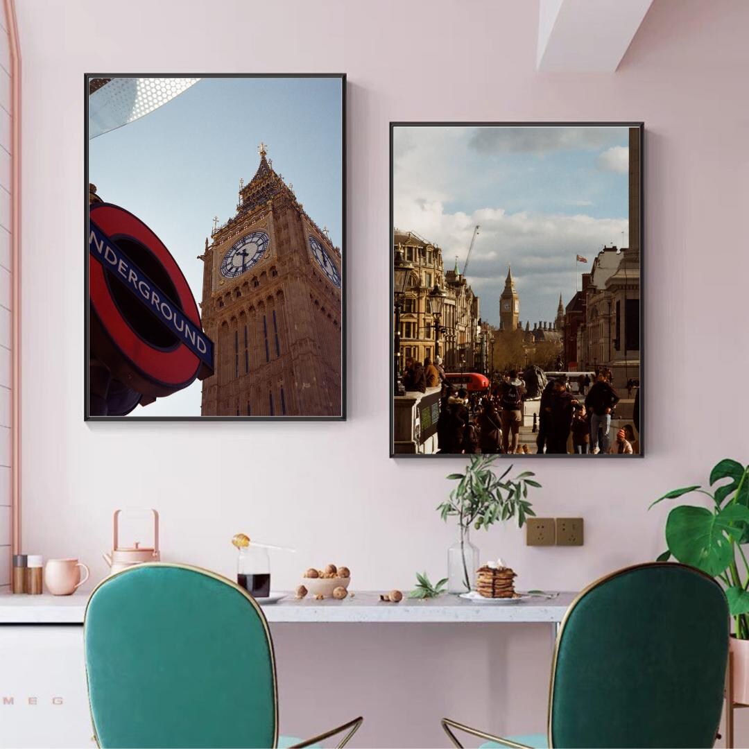 London Digital Wall Art - 35mm Film Wall Art | European Decorations ...