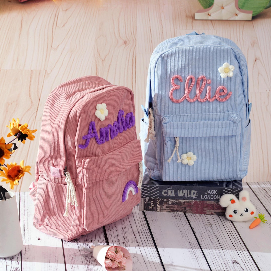 Personalized Backpack for Kids, Custom Children's Schoolbag, Toddler ...