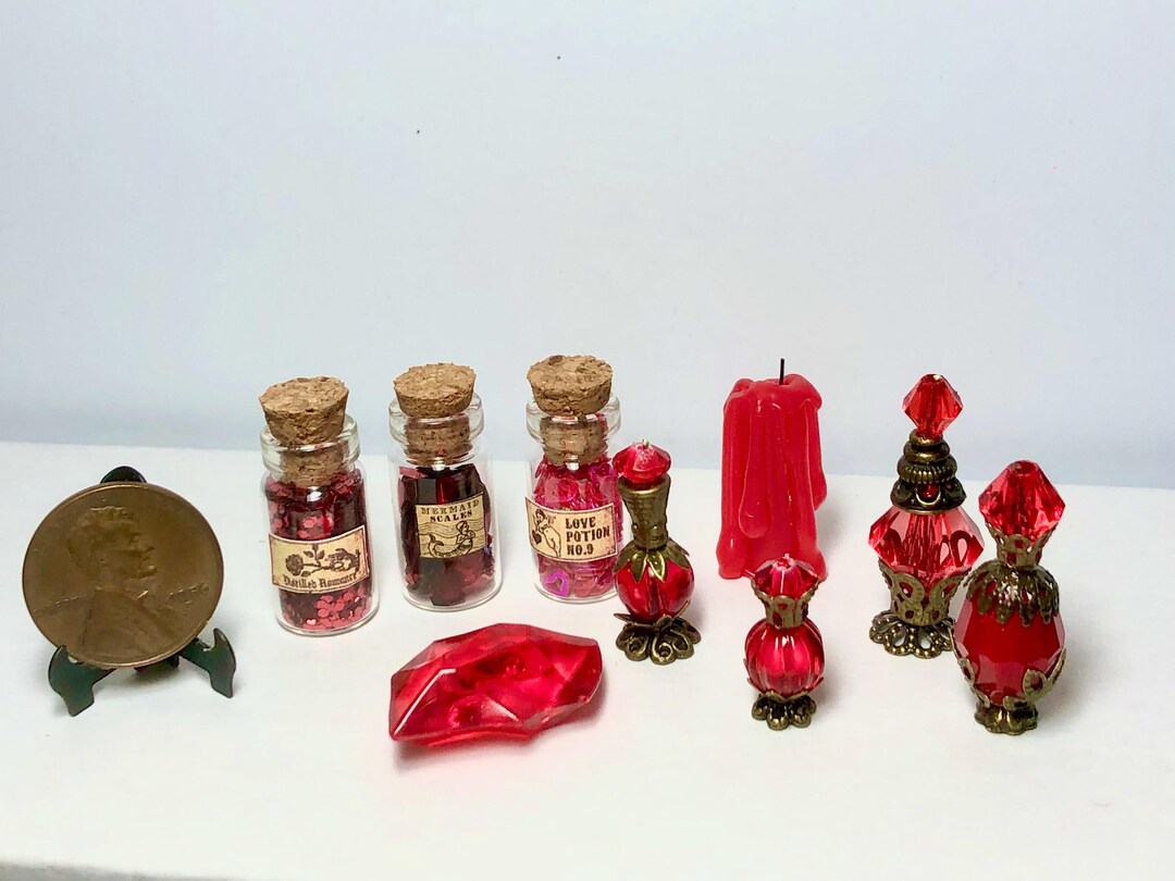1:12 MINIATURE ACCESSORIES, PROPS for Witch Wizard Dollhouse, Diorama ...