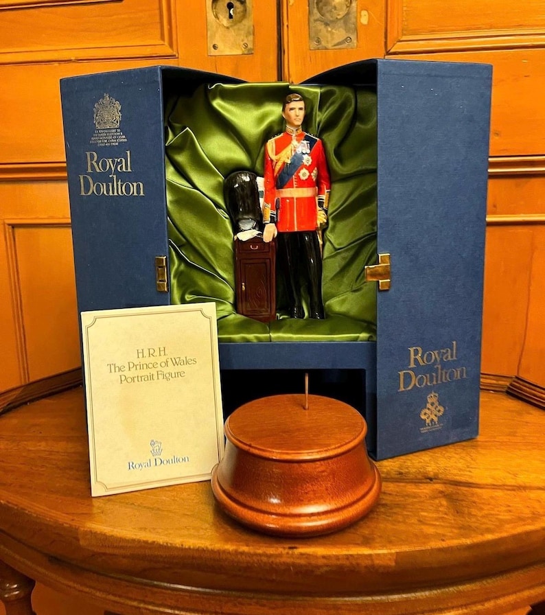 Limited Edition 1980’s Royal Doulton ‘the Prince of Wales’ in Premium ...