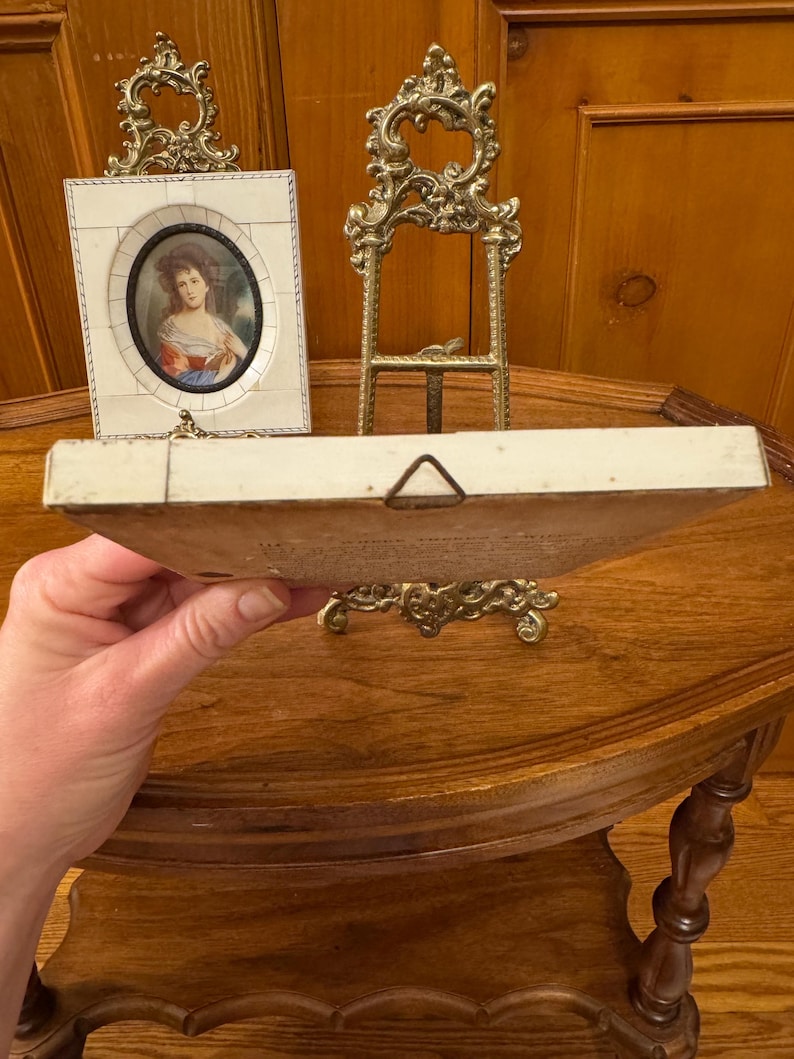 RARE Early 19th Century Pair of Miniature Signed Portraits of Napoleon ...