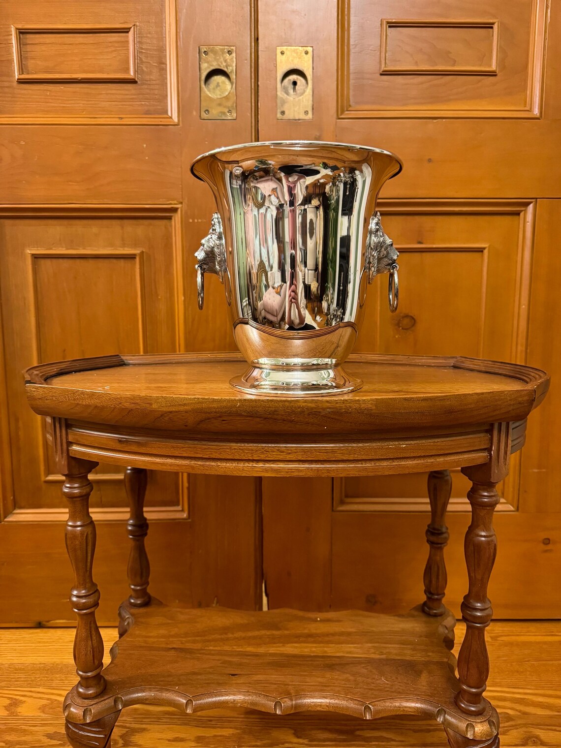 Vintage 1960s-1970s Primrose Plate Silver Plated Lion Handle Champagne ...