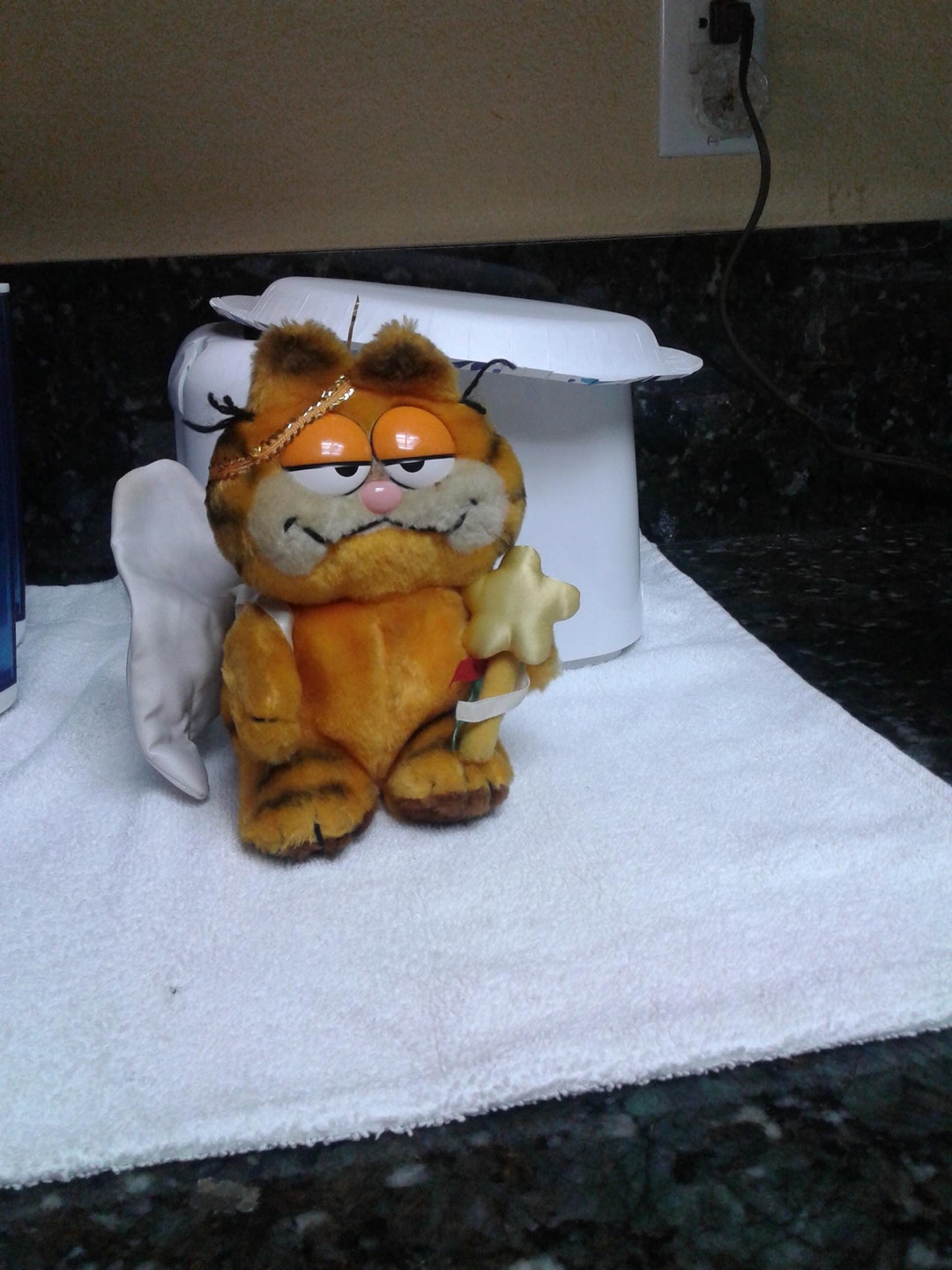 Garfield Angel 1978 & 1981 - Etsy