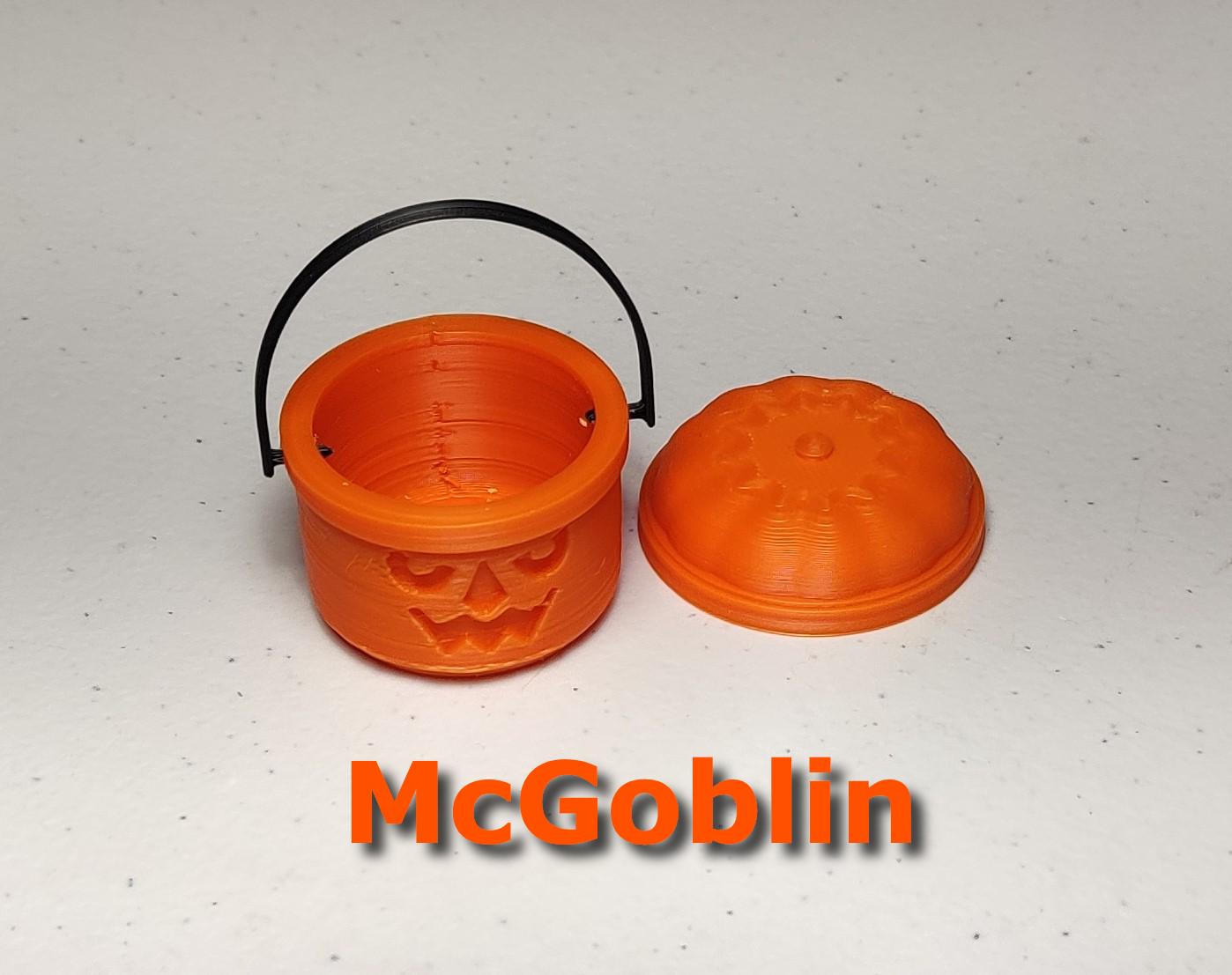 Mini Halloween Mcbuckets (3D Printed Halloween Buckets) - Etsy