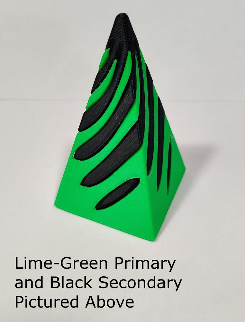 Impossible Spiral Pyramid Fidget Toy - 3D Printed - Stress and Anxiety ...