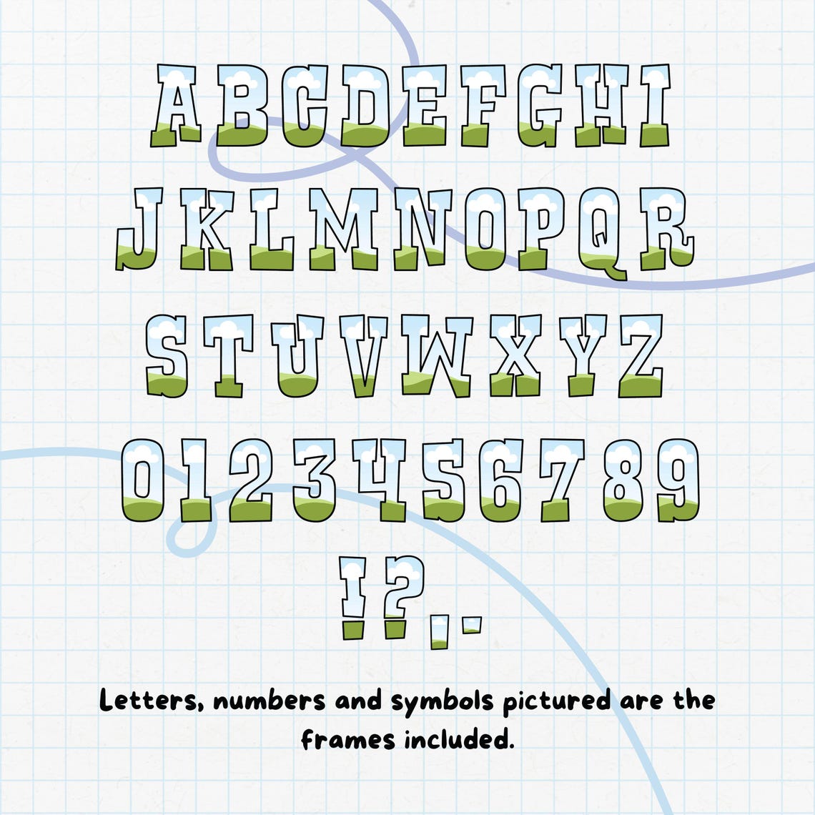 Editable Canva Letter Frames | Customizable Frames for Canva ...