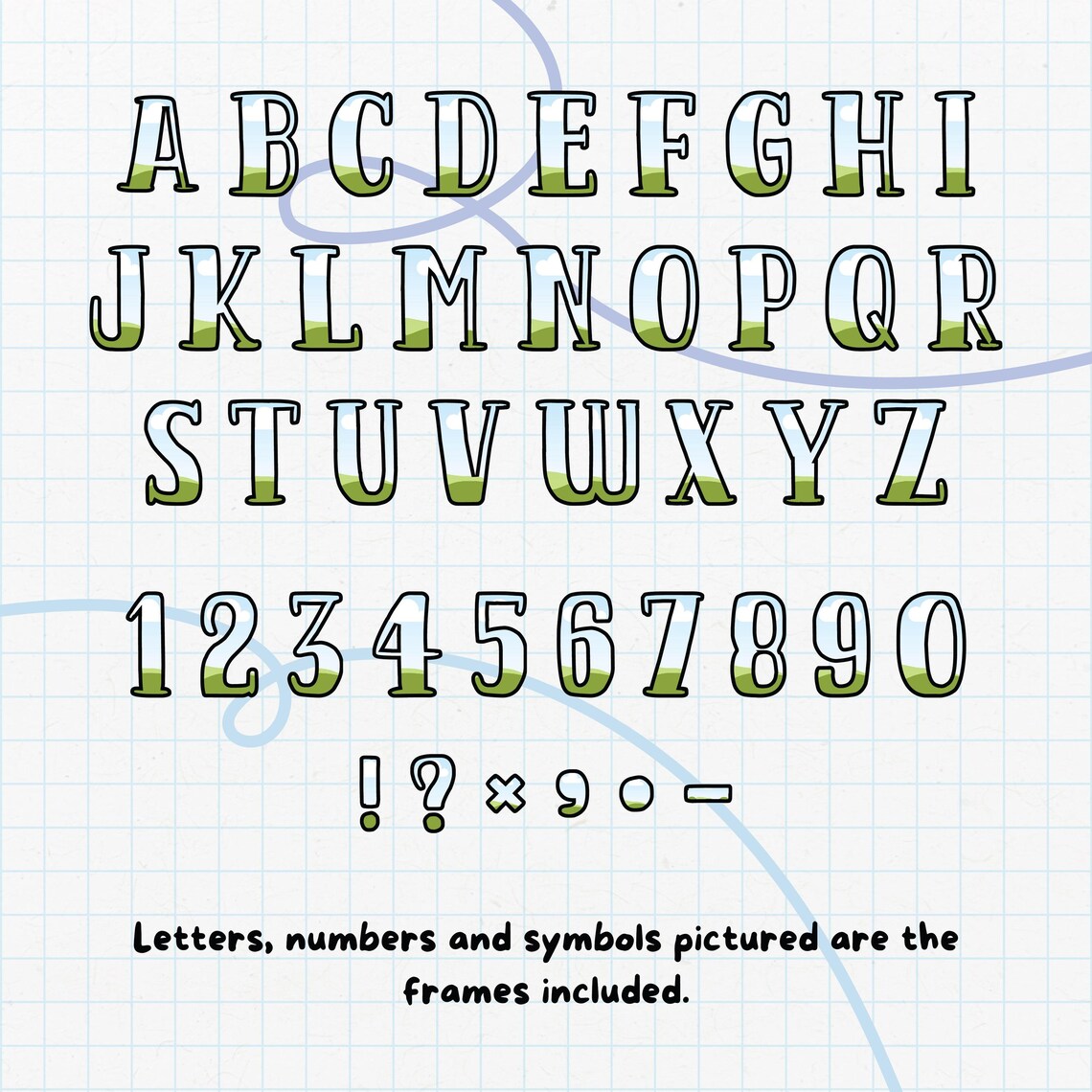 Editable Canva Letter Frames | Customizable Frames for Canva ...