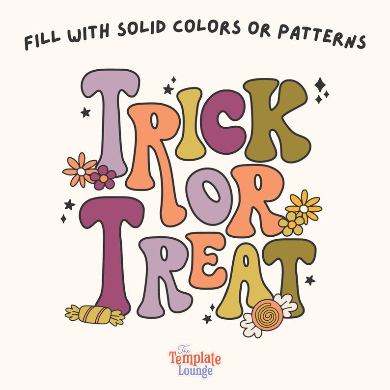 Halloween Graphics for T-shirts and Hoodies | Editable Canva Template ...