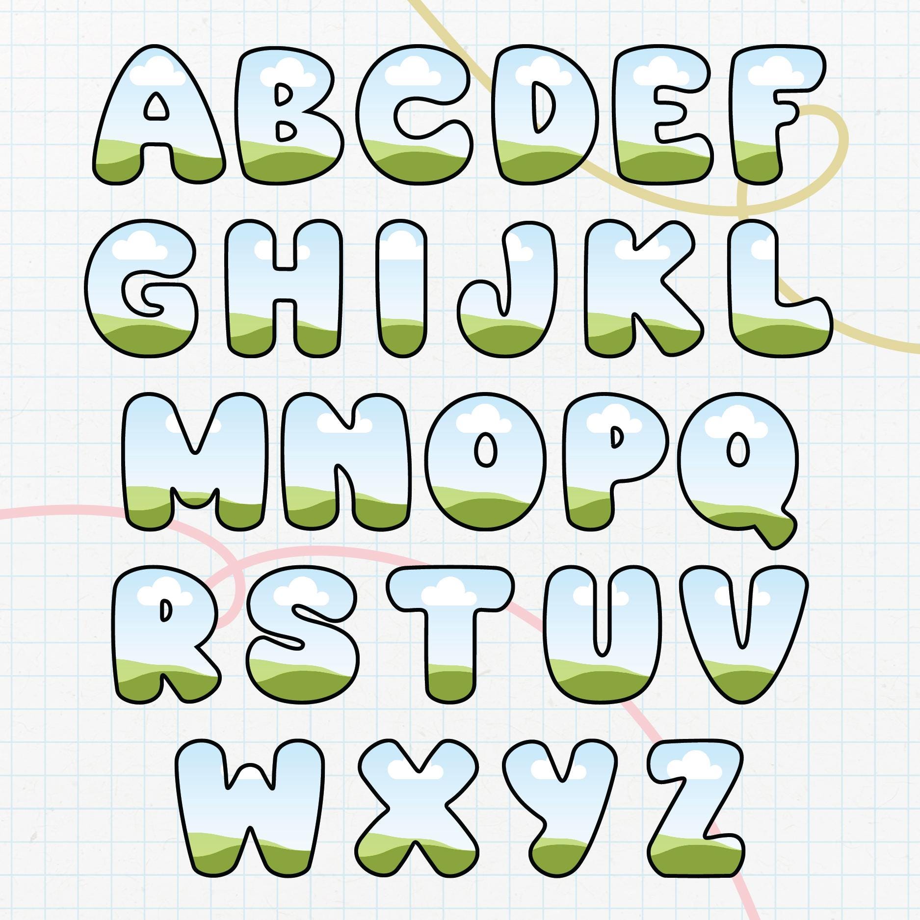 Editable Canva Letter Frames | Customizable Frames for Canva ...