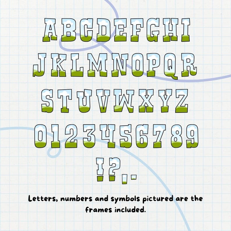 Editable Canva Letter Frames | Customizable Frames for Canva ...