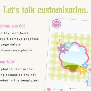 Bright Colorful Instagram Post Templates | Square and Portrait Post ...