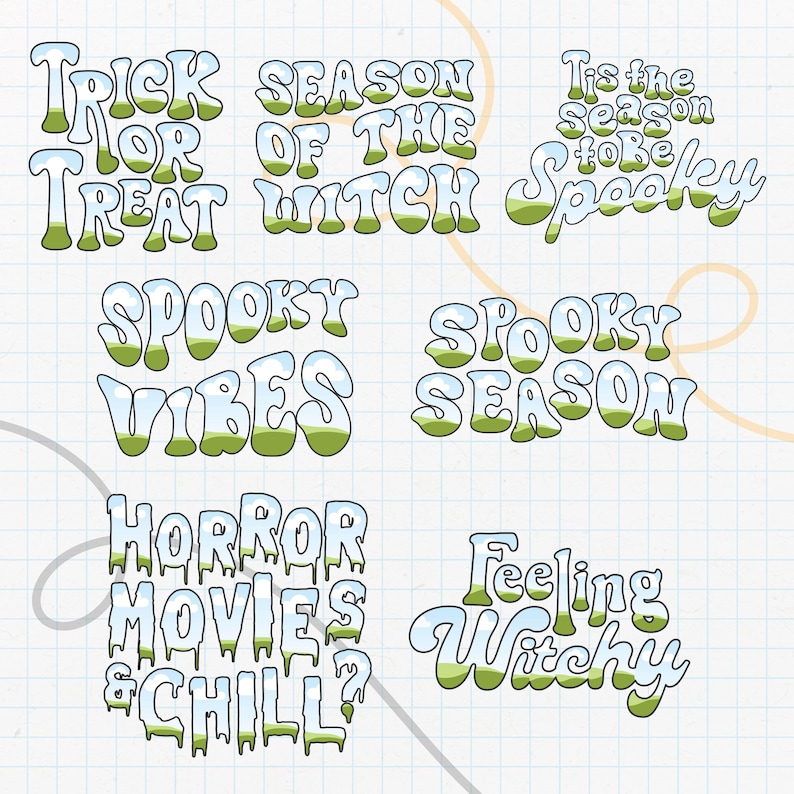 Halloween Graphics for T-shirts and Hoodies | Editable Canva Template ...
