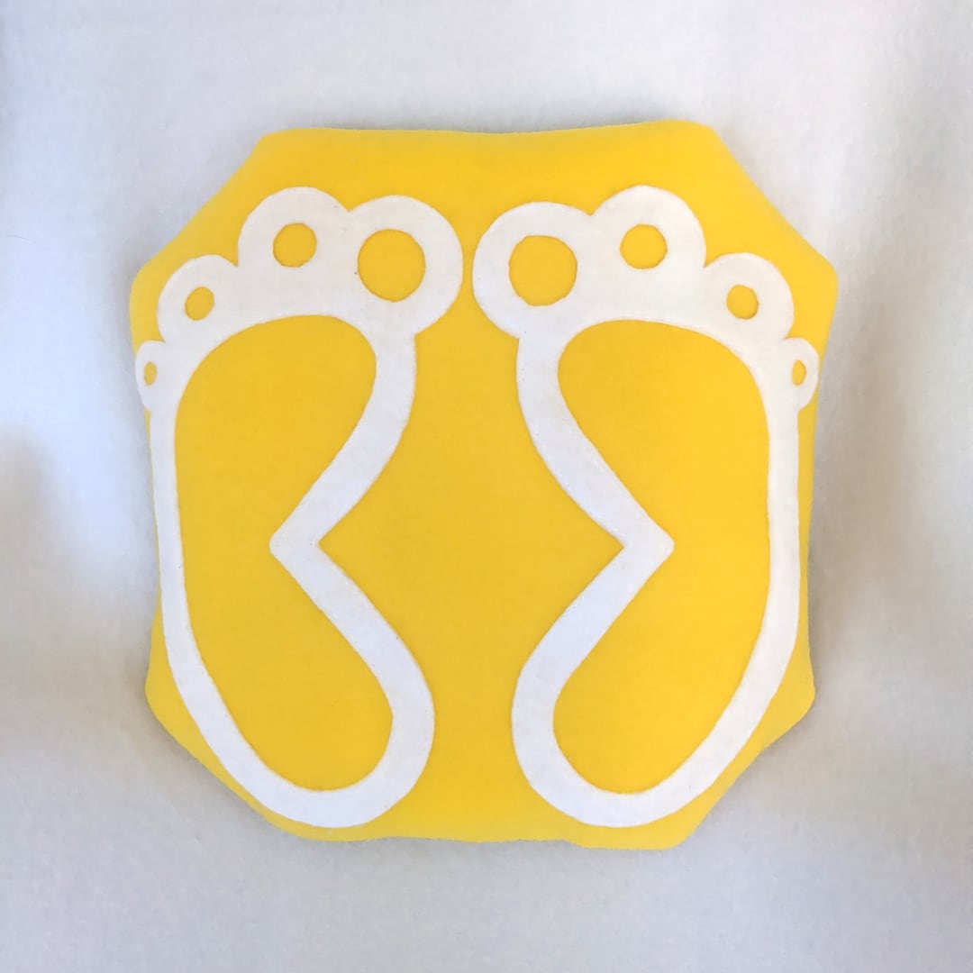 Pump It up Select Button Foot Pillow/plush - Etsy