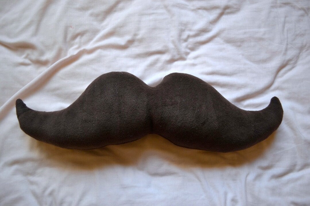 The Most Dapper Moustache Pillow in All the Land - Etsy