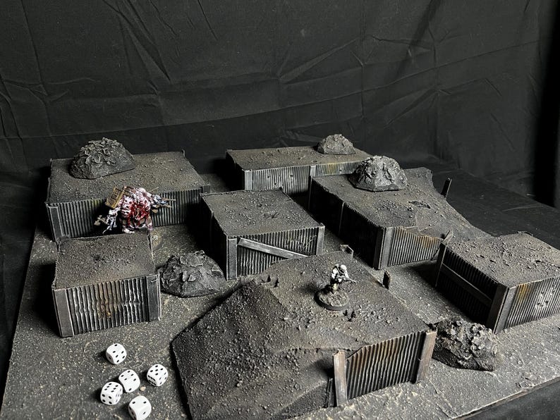 Wargaming Modular Trenches Terrain Compatible With Trench Crusade ...