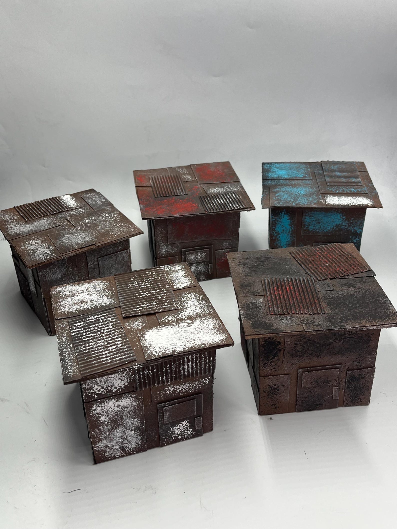 Wargaming Terrain Scrap Hutts Building Compatible With Necromunda ...