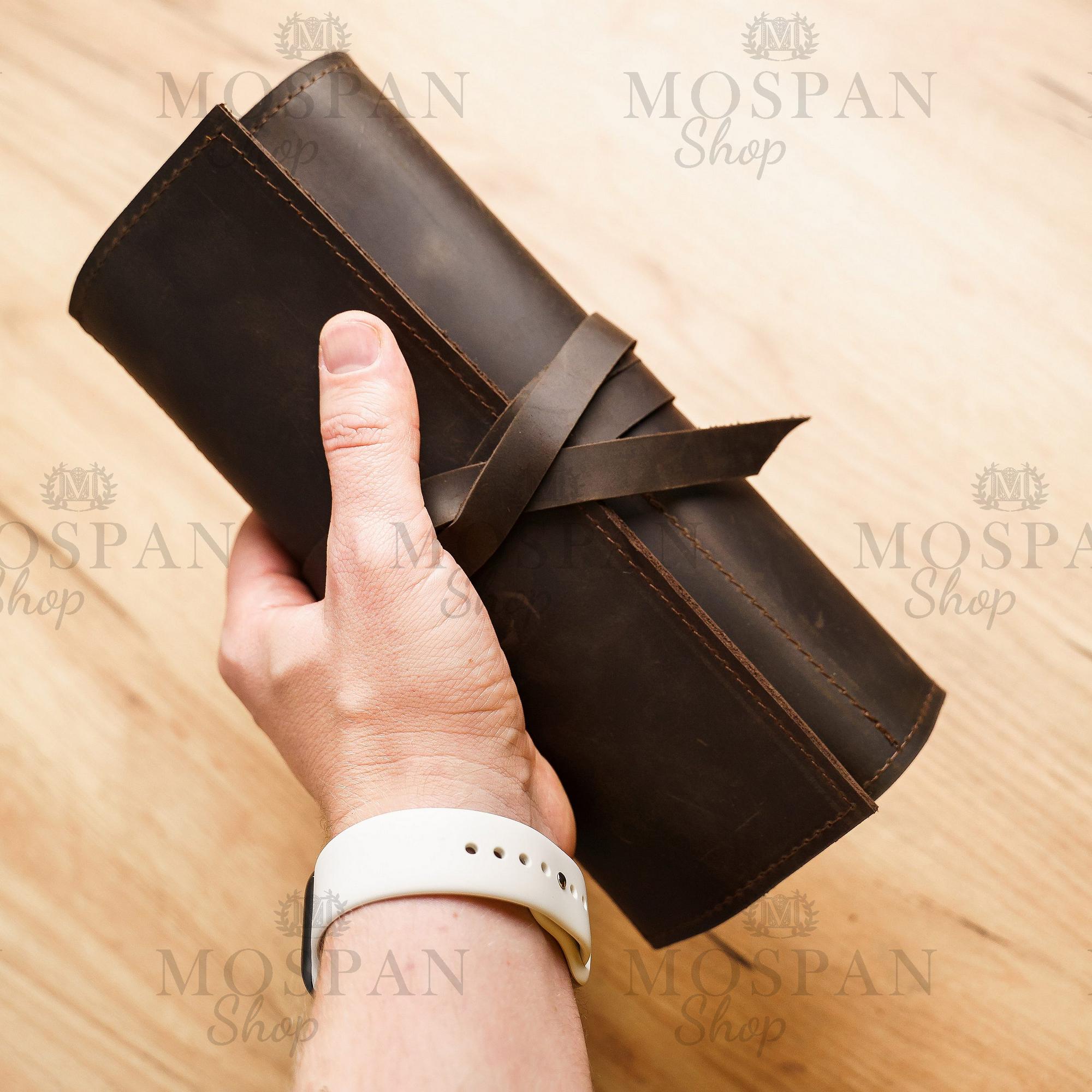 Custom Tool Roll, Leather Tool Case, Roll up Tool Bag, Leather Tool ...