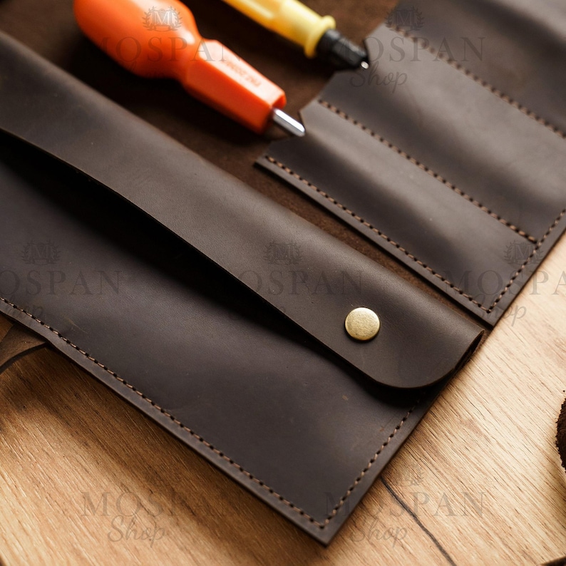 Custom Tool Roll, Leather Tool Case, Roll up Tool Bag, Leather Tool ...