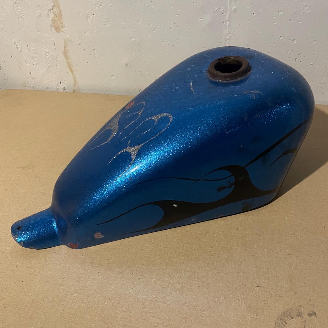 Vintage Fiberglass Chopper Gas Tank Motorcycle Sportster Sporty Panhead ...