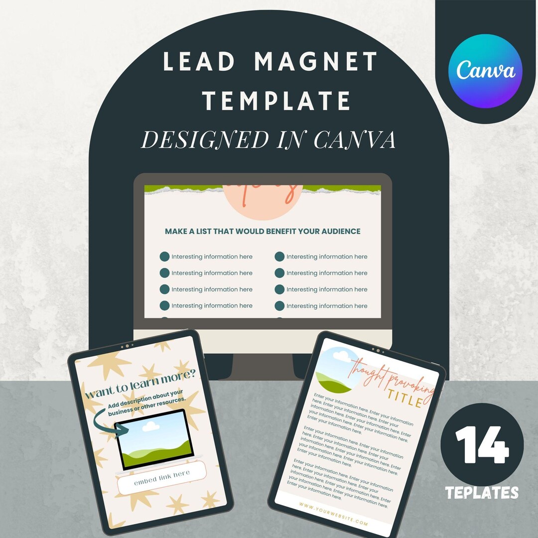 Lead Magnet Templates, Ultimate Lead Magnet Templates, Lead Magnet ...