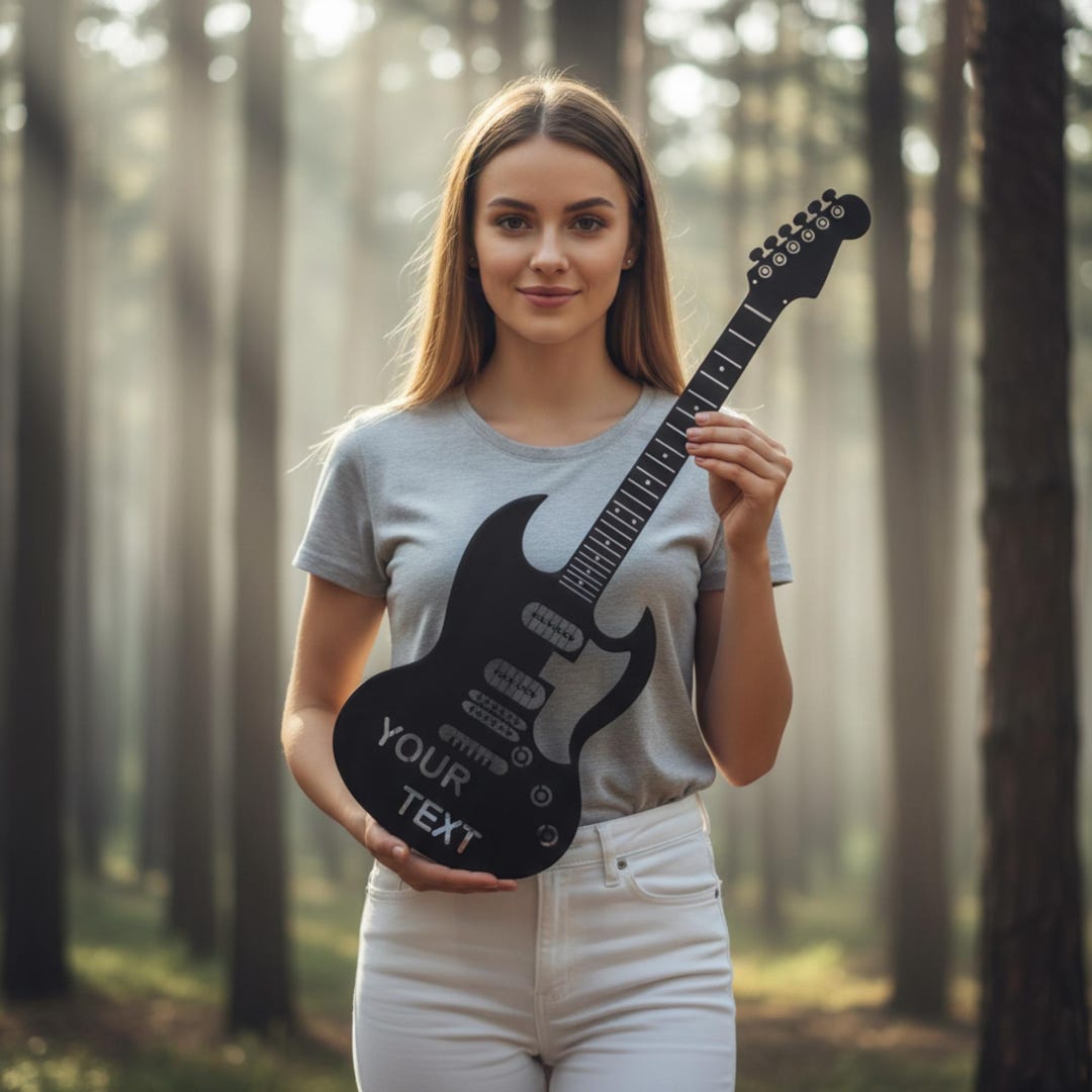 Personalized Guitar Metal Wall Art – Custom Music Sign – Gift for ...