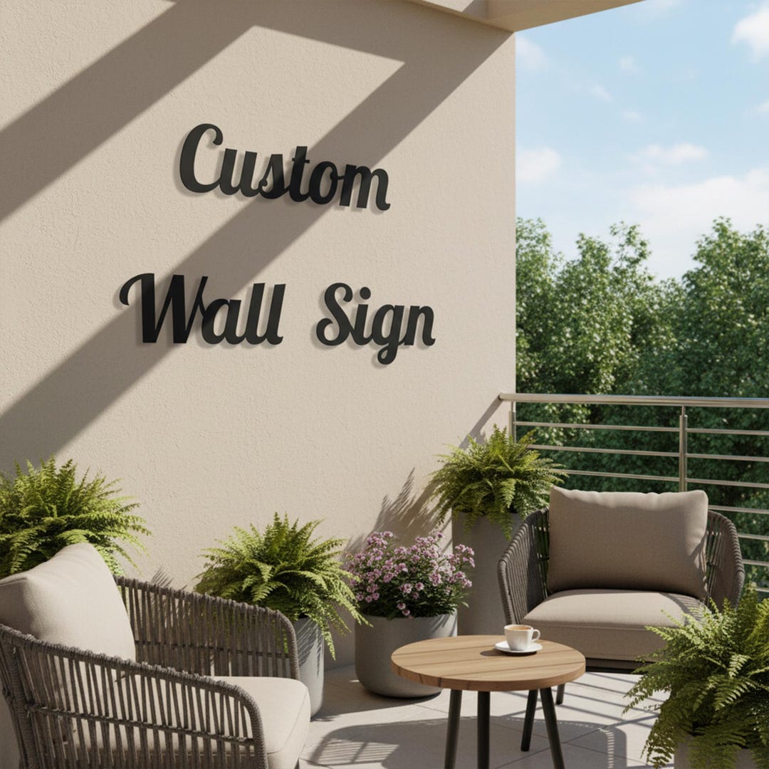 Custom Wall Sign | Personalized Wall Decor, Family Name Sign, Last Name ...
