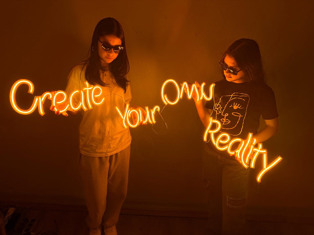 Custom Neon Sign, Neon Metal Sign, Neon Sign, Custom Neon Art ...