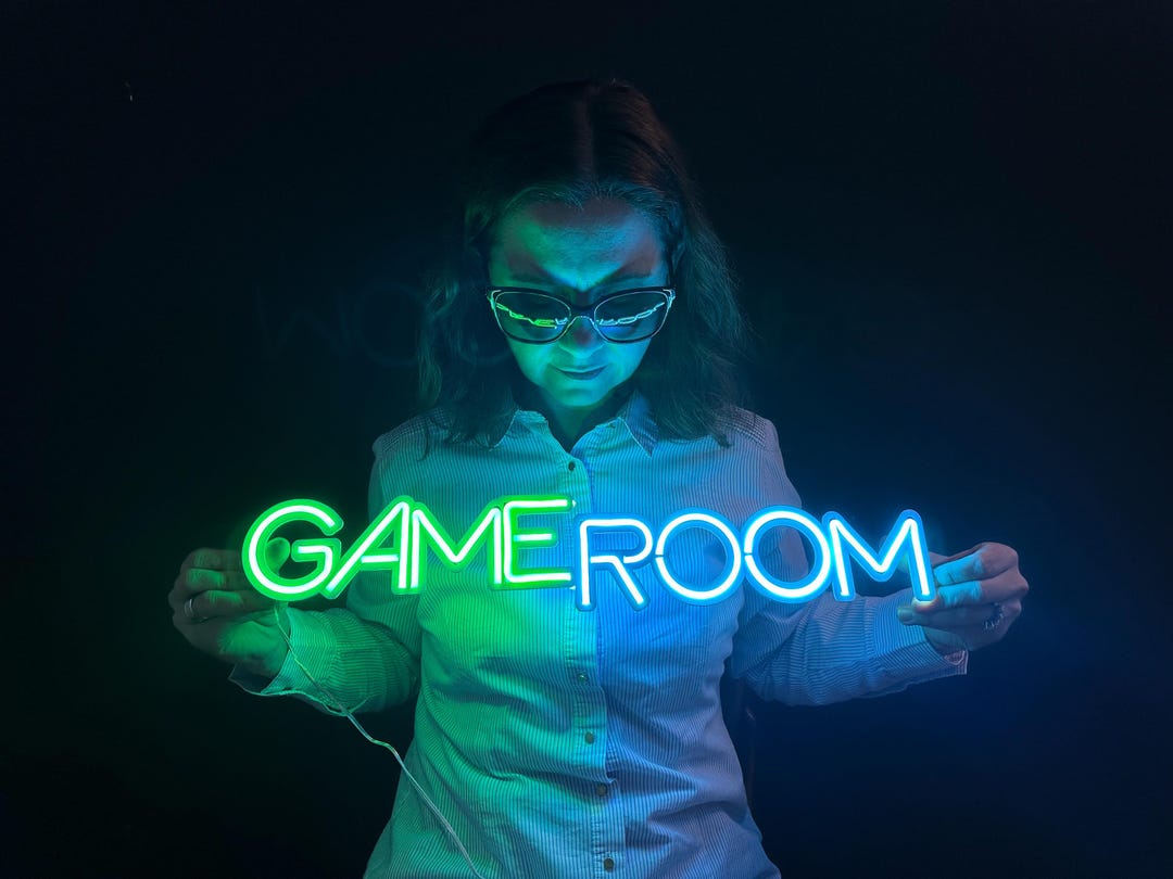 Custom Metal Neon Sign, Neon Sign, Neon Wall Sign, Custom Neon Art ...