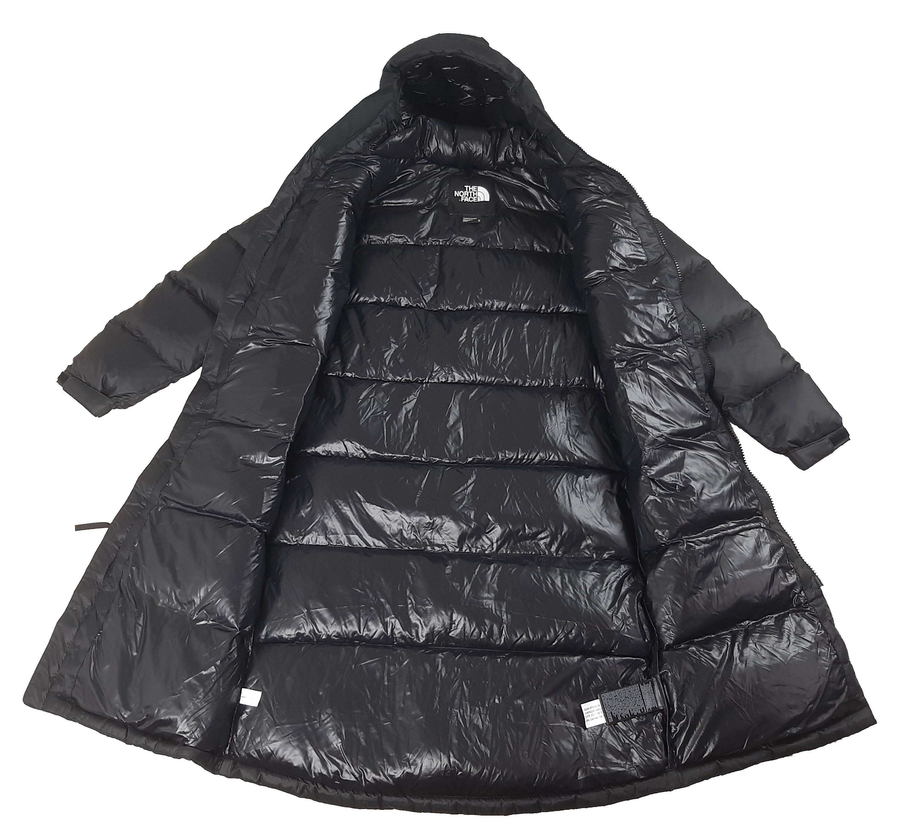 The North Face Nuptse Belted Long Parka Black Women's Size XS Down ...