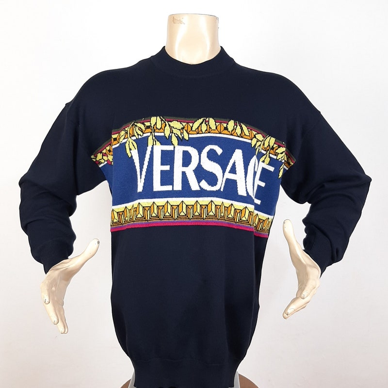 Versace Sweater - Etsy
