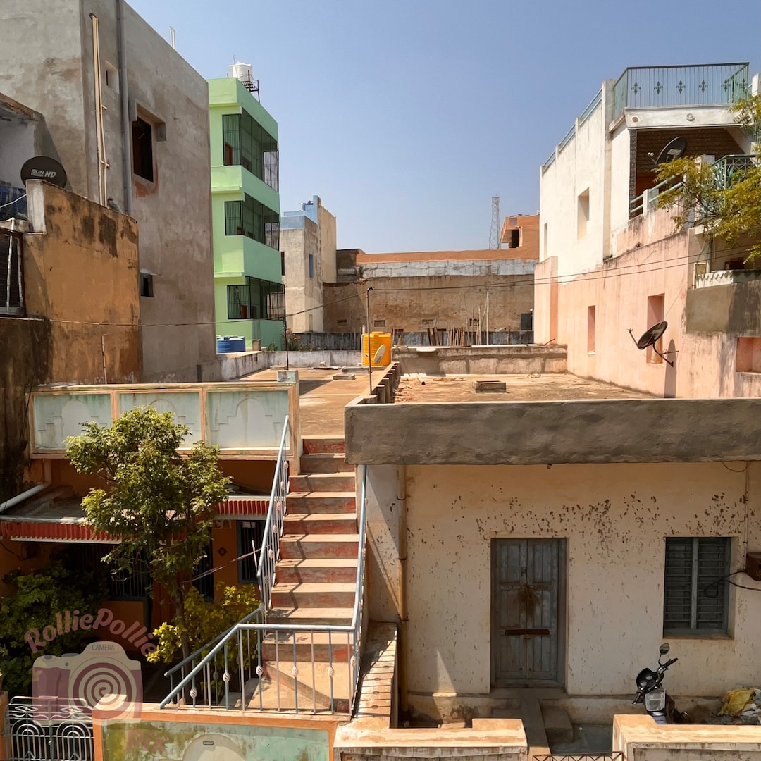 Digital Download Photo Indian Small Town Homes Rural India Indian ...