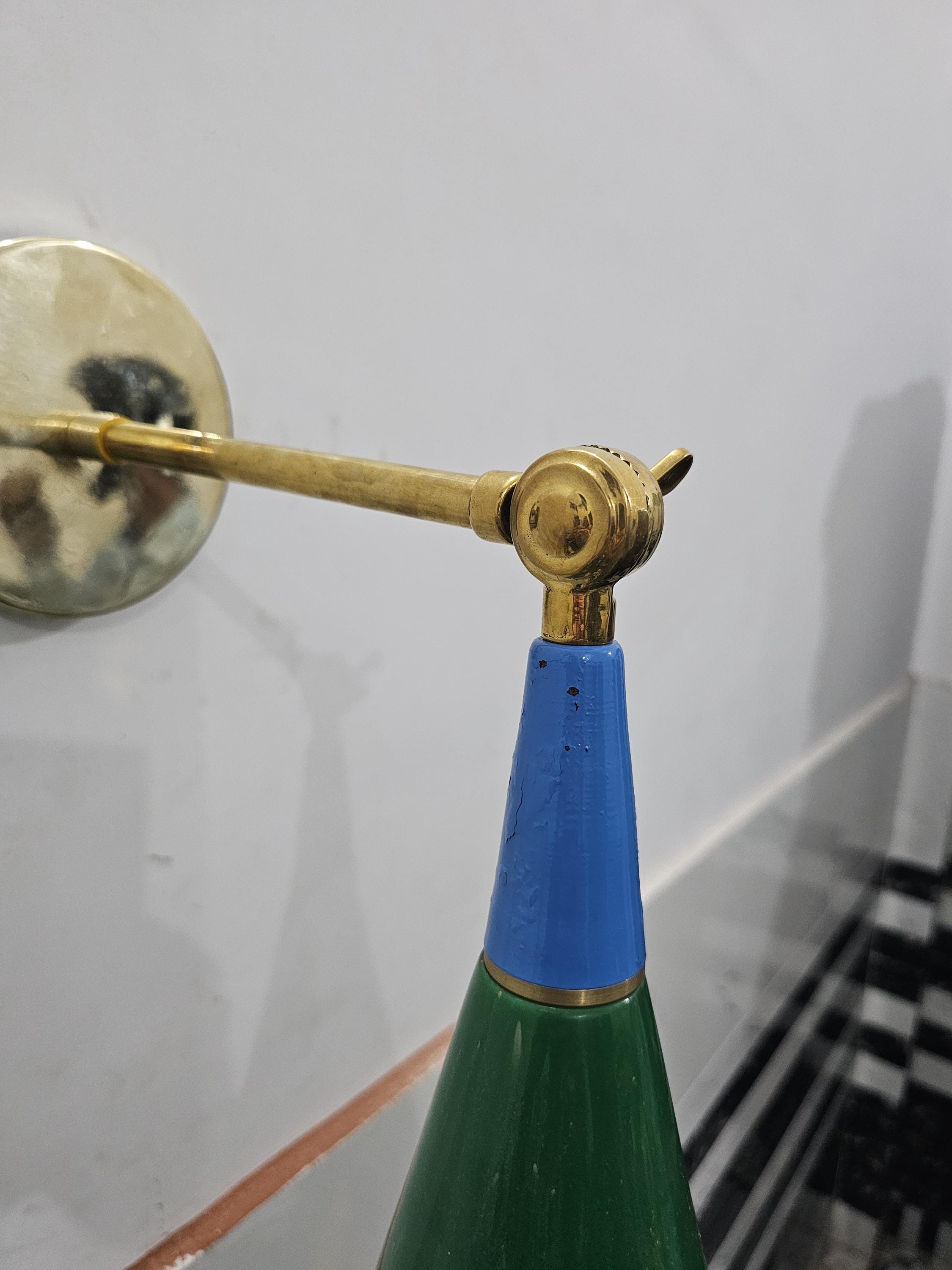 Modern Color (powdered Coated) Style Mid Century Brass Wall Lamp ...